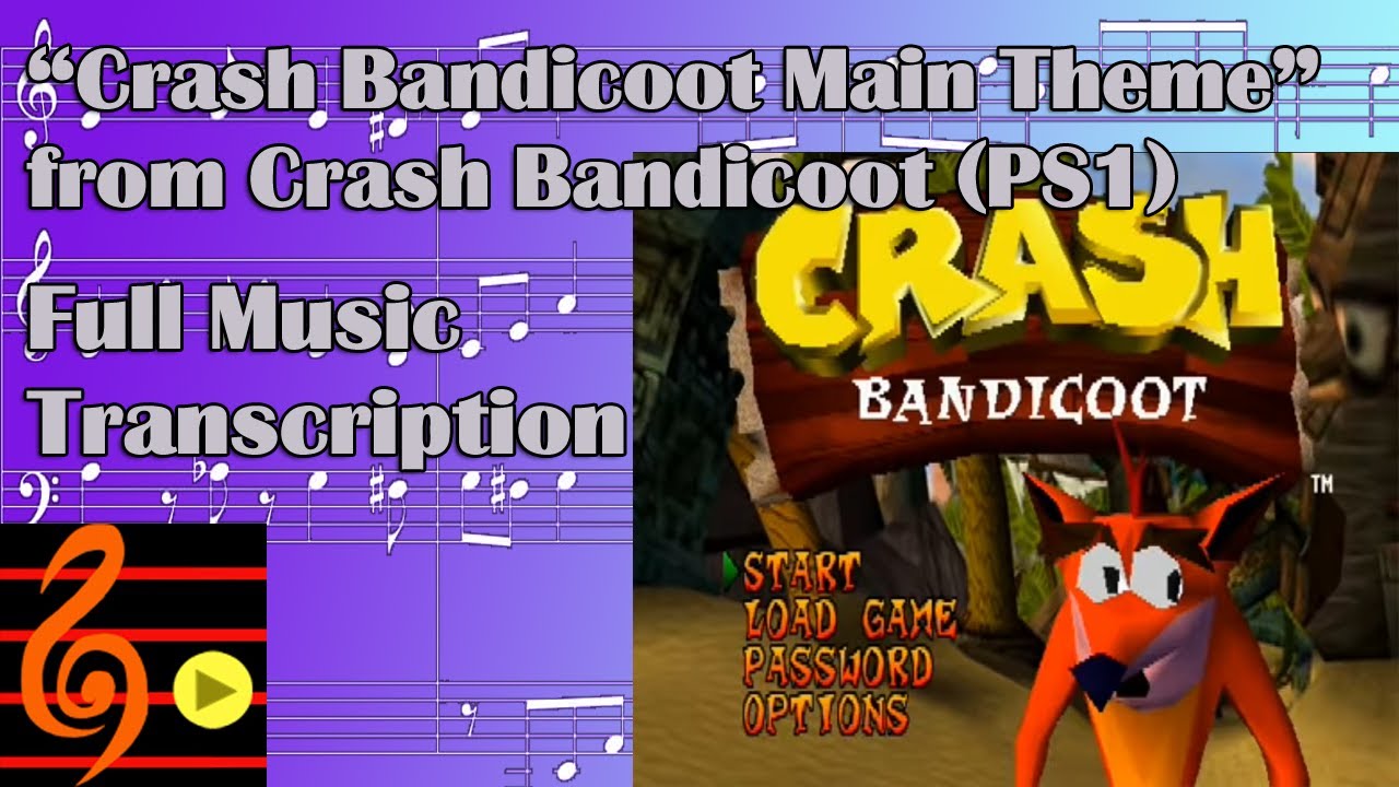 "Crash Bandicoot Main Theme" from Crash Bandicoot (PS1) - Full ...
