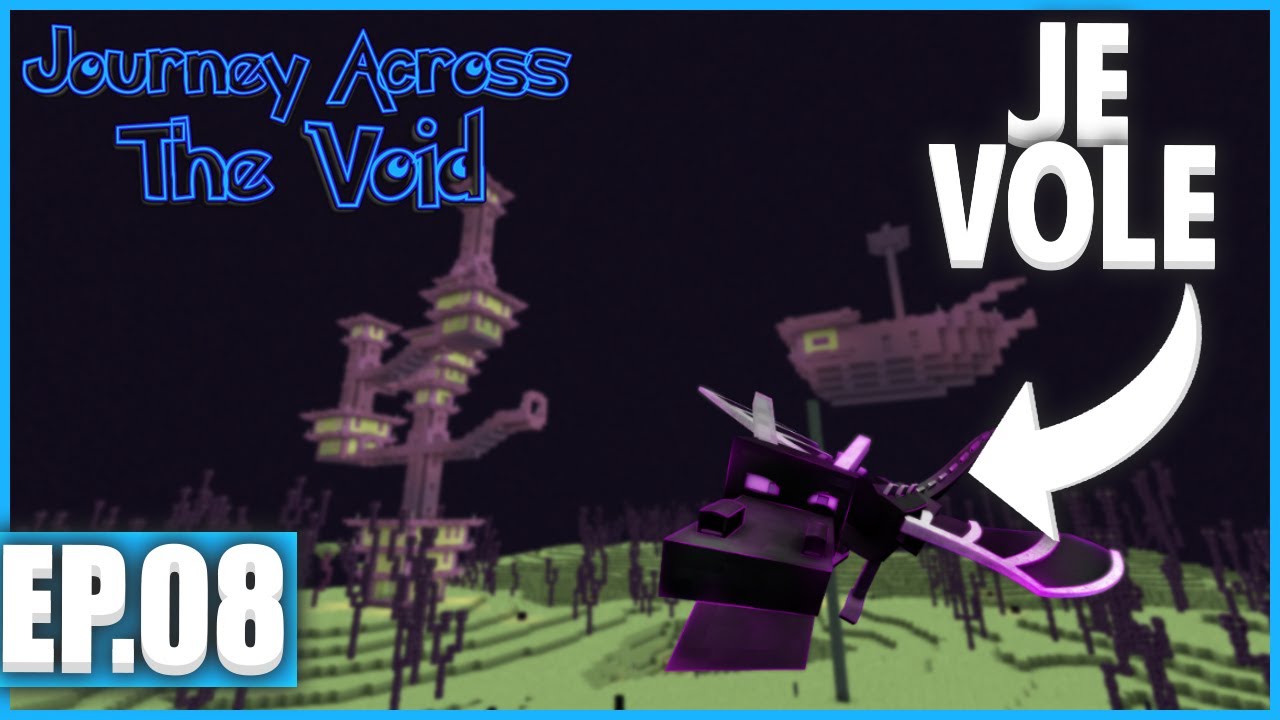 JE PEUX VOLER ! | Minecraft Moddé - Journey Across The Void | Ep# 8 - YouTube