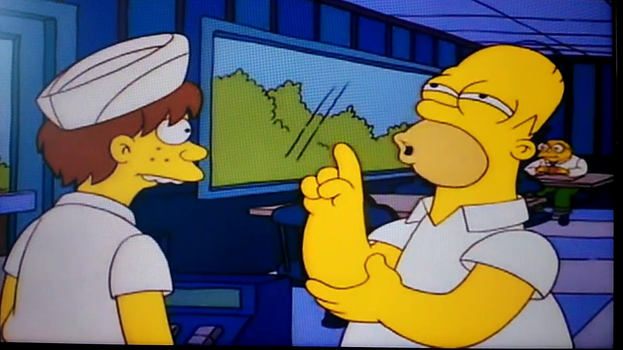 Los simpsons IVA Burger , marge deduce muchas cosas los simpsons ...