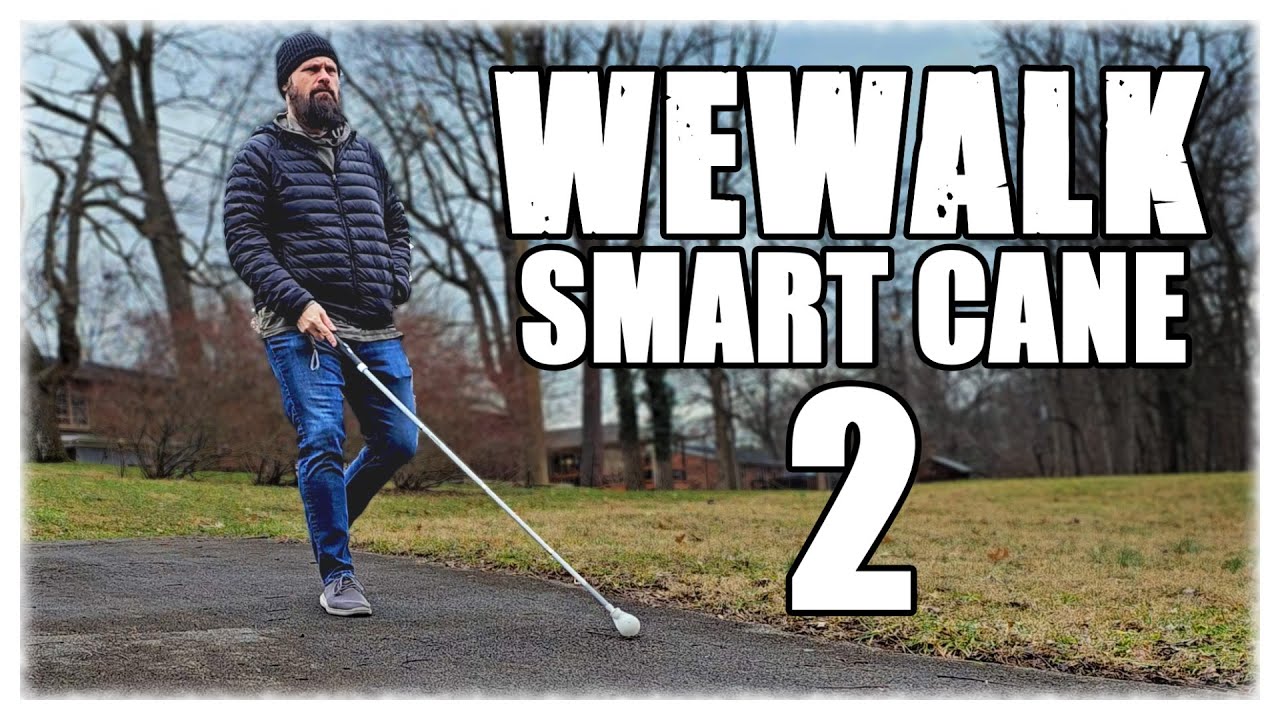WeWalk Smart Cane 2 Review: The Ultimate In Next-Gen AI-Powered Navigation for the Blind! - YouTube