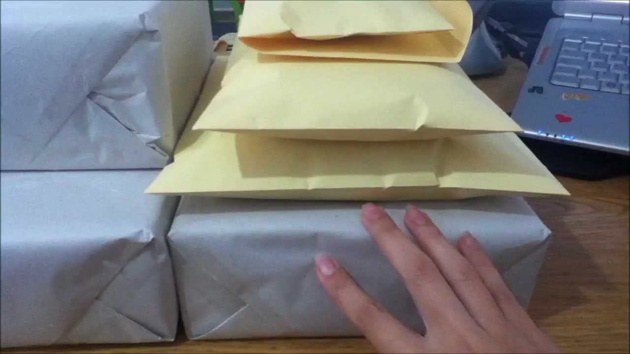Paquetes listos para enviar - YouTube
