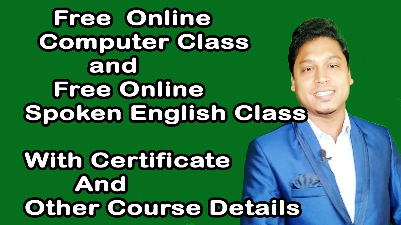 Free Online Spoken English And Computer Class With Certificate - YouTube free-online-spoken-english-and-computer-class-with-certificate-youtube