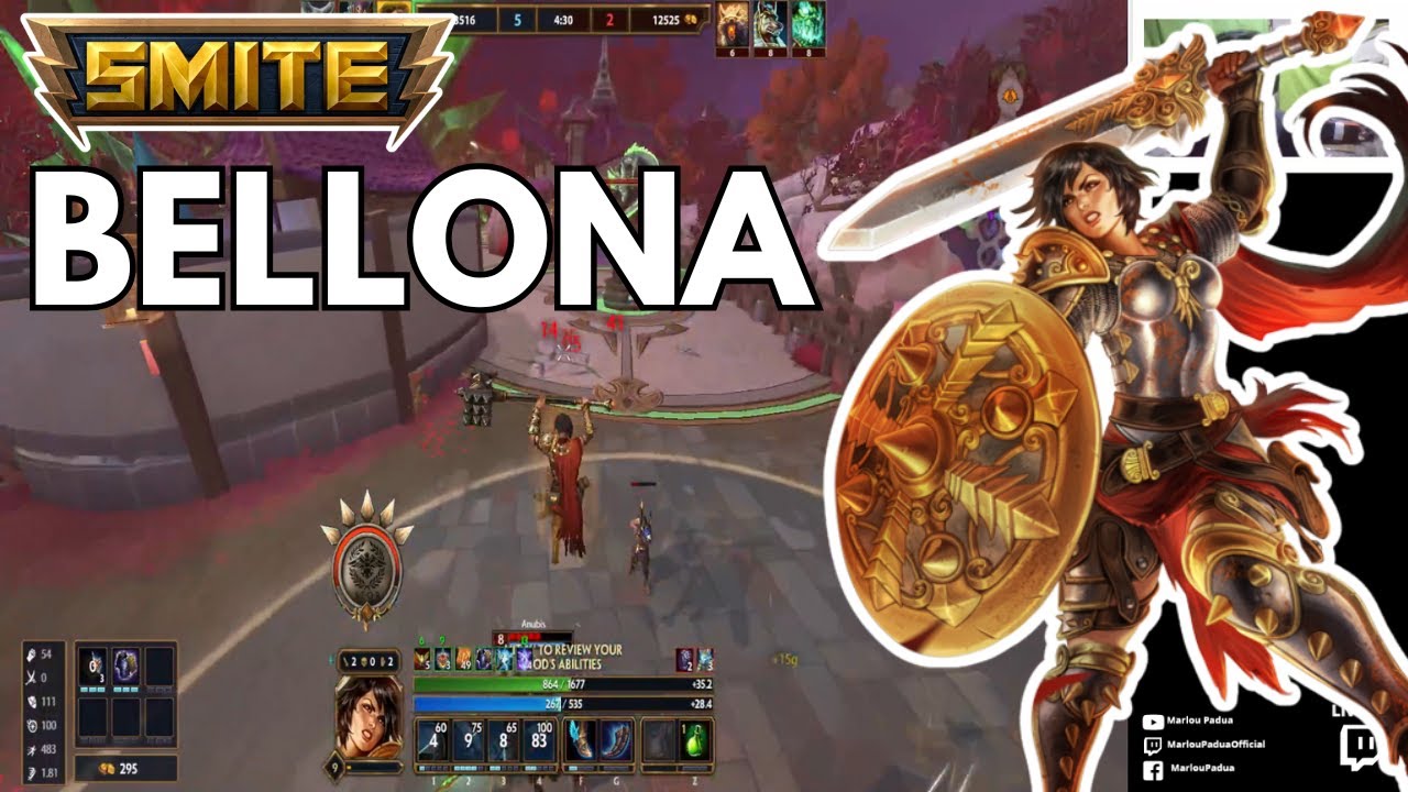 First Time Using BELLONA – SMITE Gameplay Ep.24 - YouTube