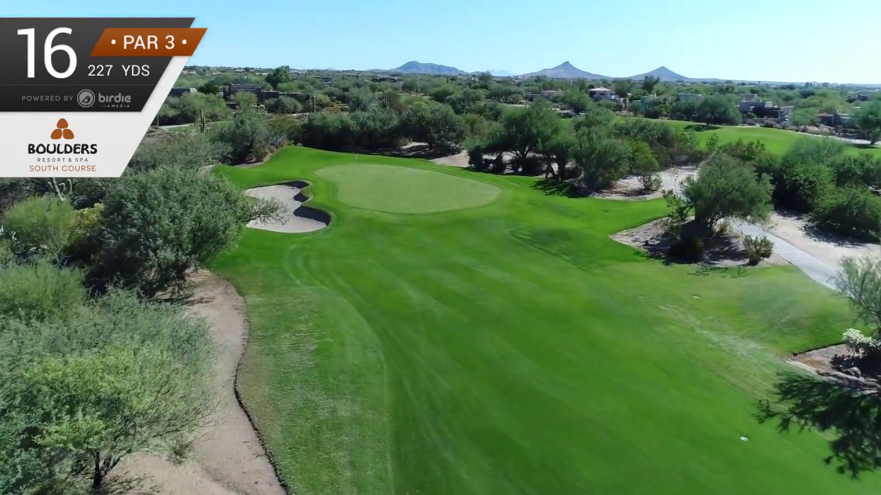 The Boulders Golf Club (South Course - Hole 16) - YouTube