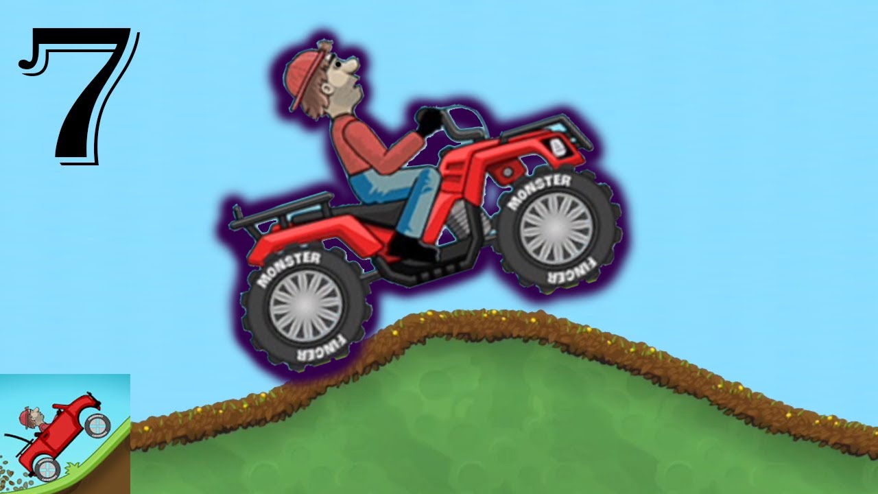 Hill Climb Racing Gameplay Walkthrough Part 7 - Quad Bike ( Android ...