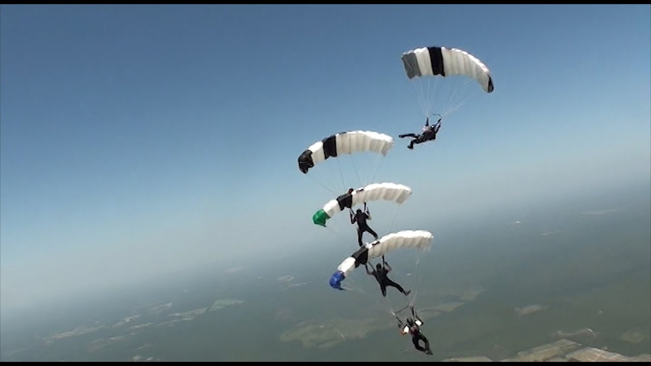 USPA National Parachuting Championship featuring CRW, Swooping ...