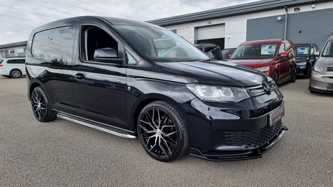 volkswagen Caddy mk5 sportline edition r modified Lowered alloys ...