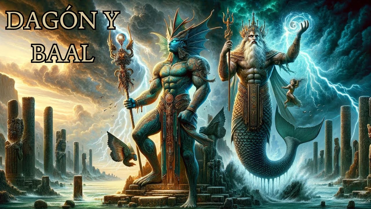 Dagón y Baal el 98% de las personas NO SABEN que esto está en la BIBLIA ...