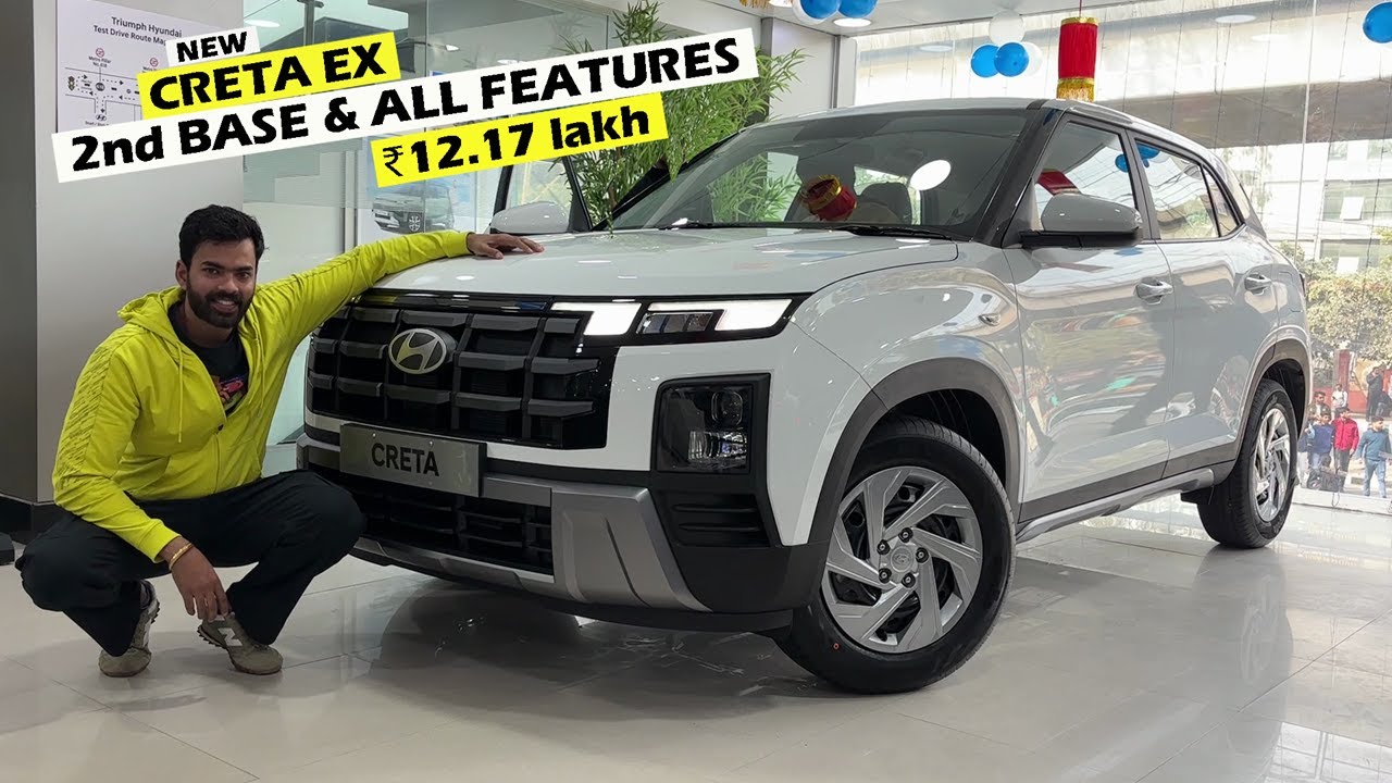 *2nd Base & All Features* 2024 New Hyundai Creta EX Facelift is Here ...