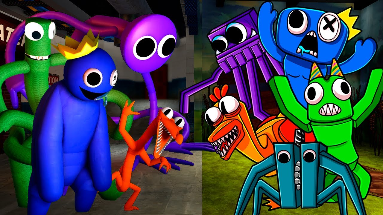 GARTEN RAINBOW FRIENDS FNF Character Test VS Rainbow Friends 🎶 Friends ...