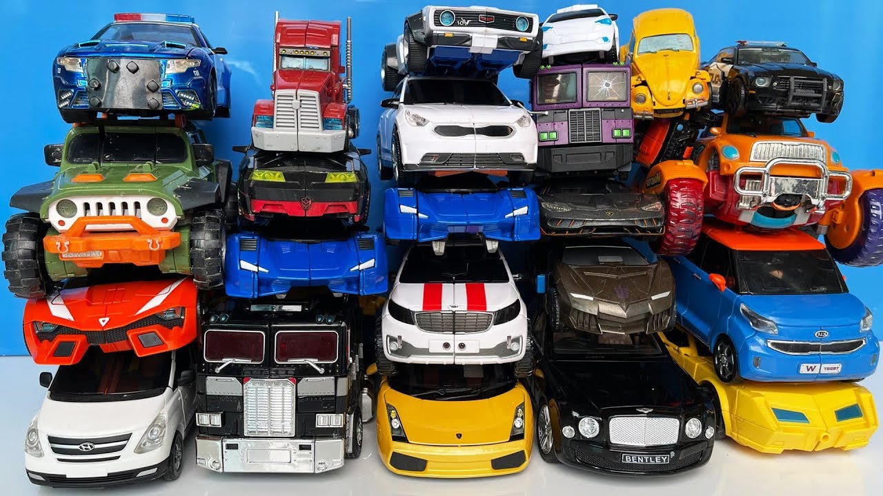 Robot Synthetic Carbot, Police Racing Car Show, Animation Compilation ...