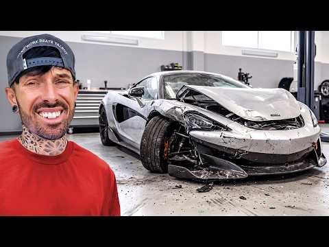 I BOUGHT THE CHEAPEST MCLAREN 600LT & REBUILT IT IN A WEEK
