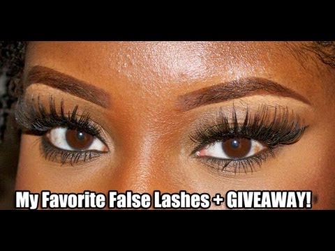 My Favorite False Lashes + $90 GIVEAWAY! (CLOSED) - YouTube