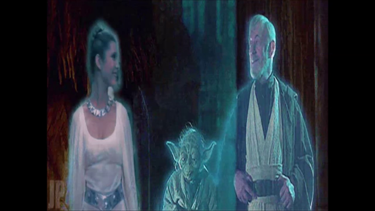 Leia forceghost - YouTube