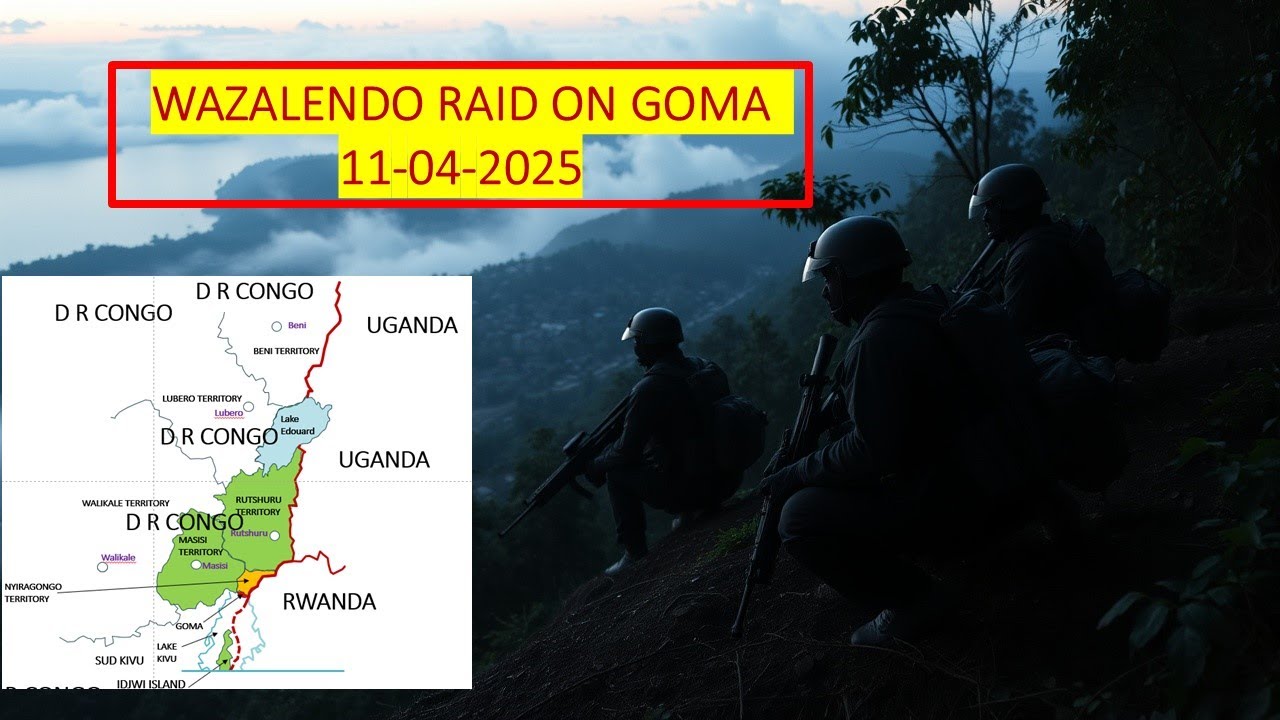 "DR Congo's Wazalendo Militias Strike Goma – Battle Against M23 Rebels ...