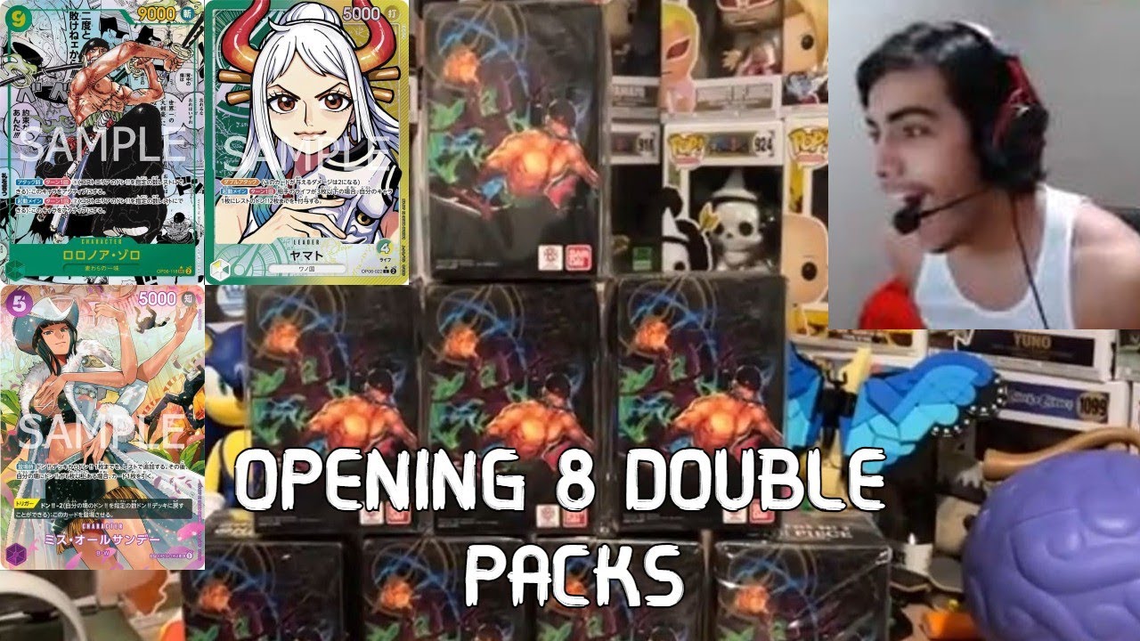 IDIOT OPENS OP06 DOUBLE PACKS - YouTube