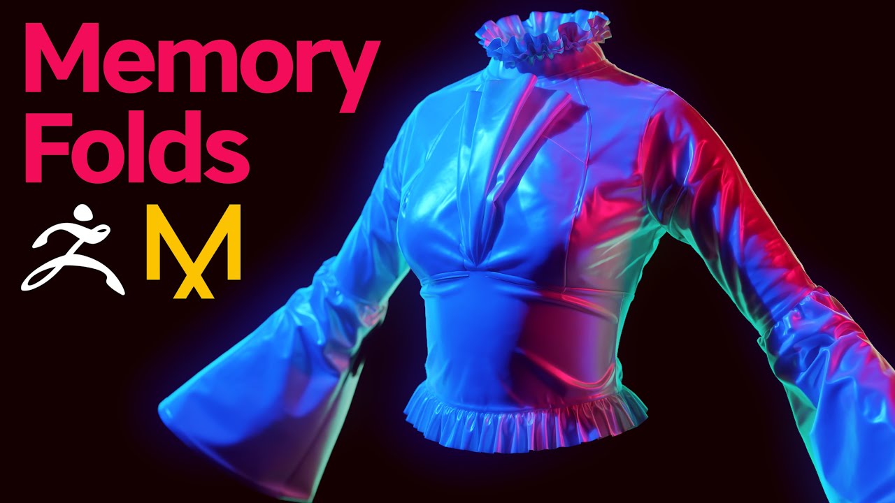 Adding Memory Folds to Clothes with Zbrush and Marvelous Designer - YouTube