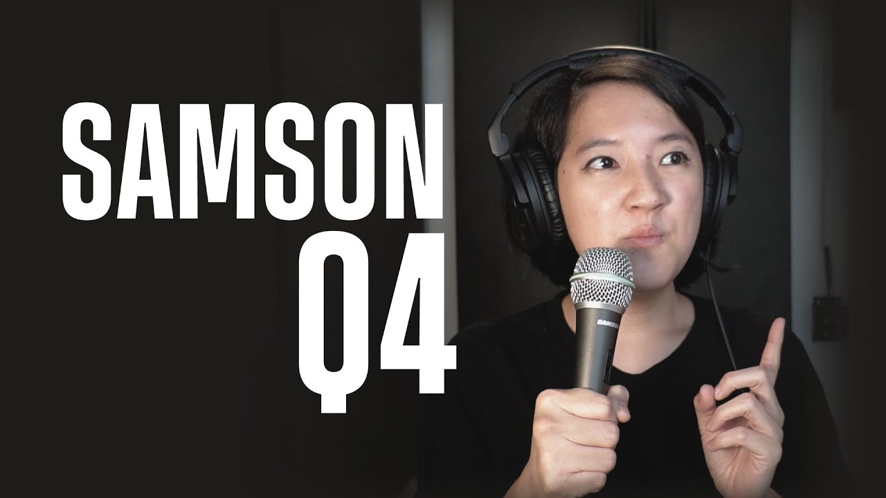 Dynamic Microphone: SAMSON Q4 - YouTube