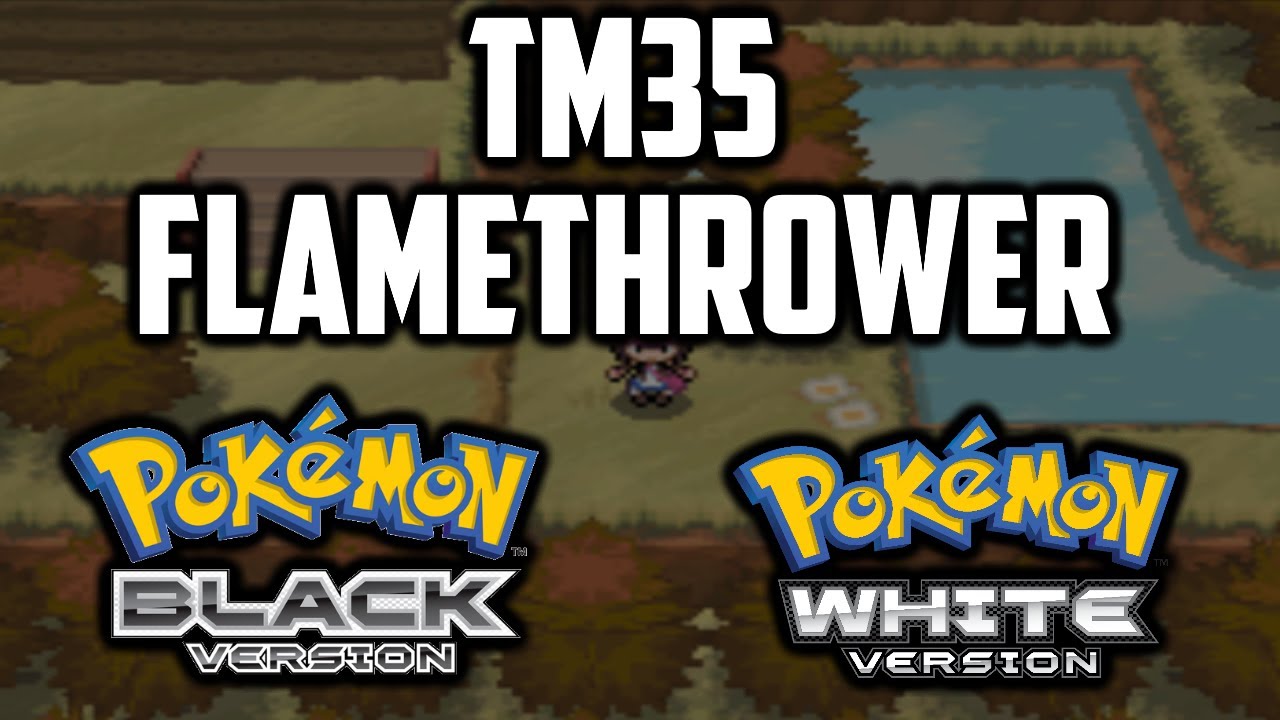 Where to Find TM35 Flamethrower in Pokemon Black & White - YouTube
