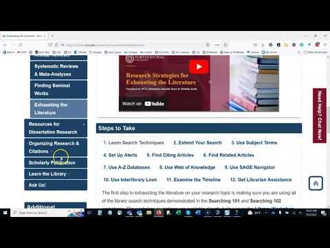 Library Basic Training: Resources for Doctoral Success - YouTube