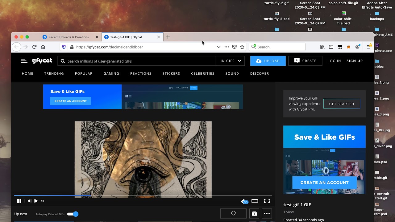 GIF Tutorial: Using Gfycat to make very small GIFs - YouTube
