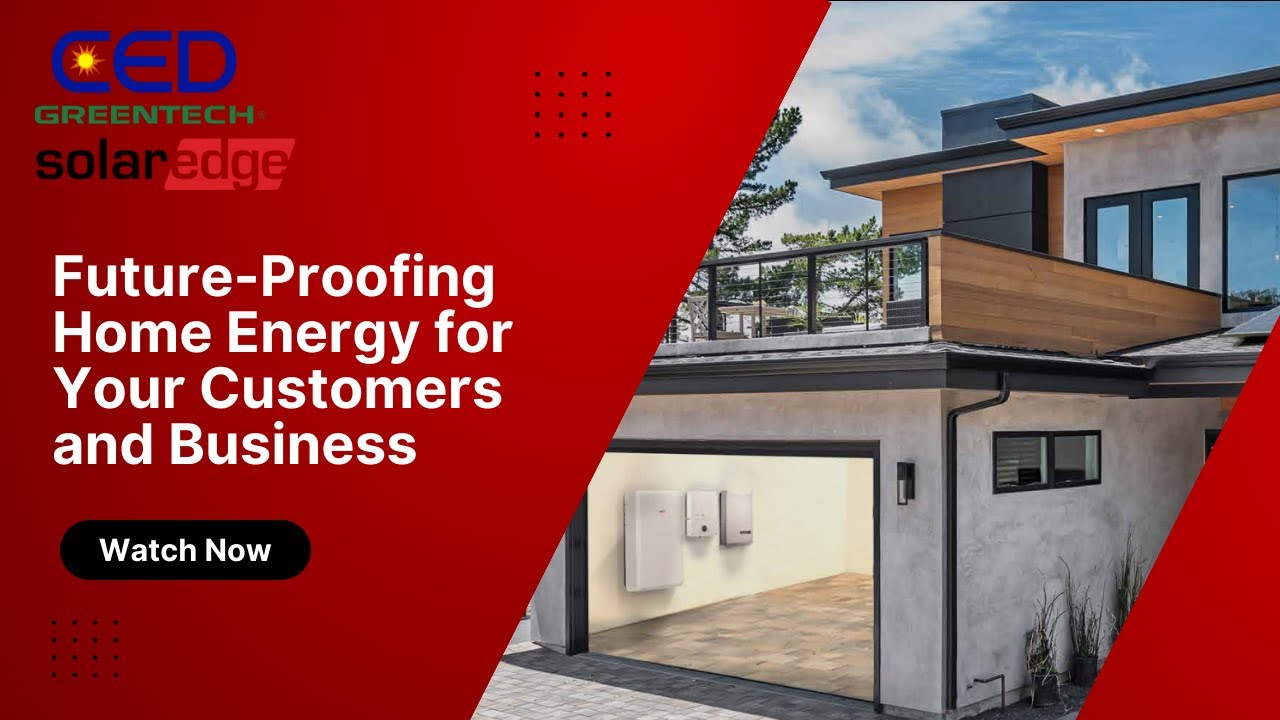 Future-Proofing Home Energy for Your Customers and Business - YouTube