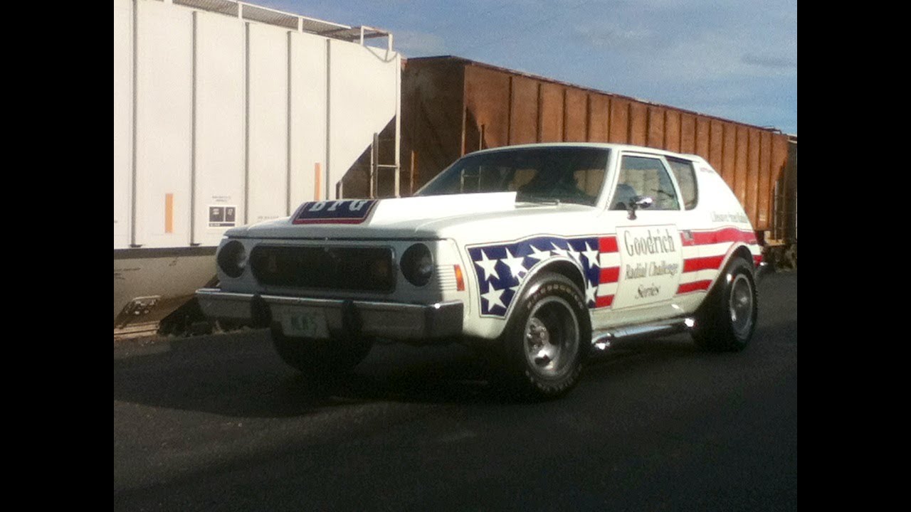 AMC Gremlin BF Goodrich 1974 Radial Challenge Pace car - YouTube