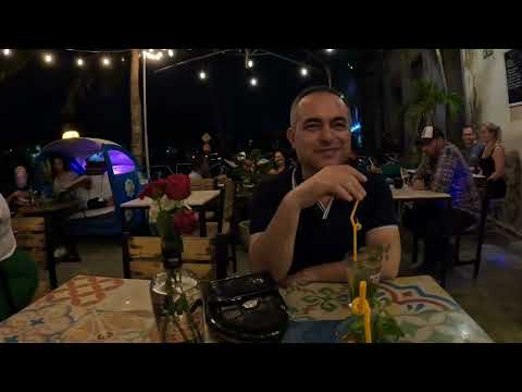 Küba havanada gece raki keyfi