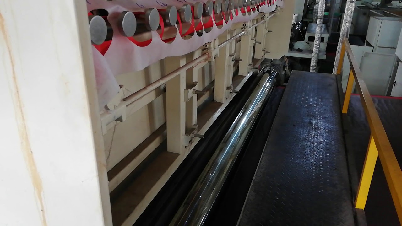 Diffuser on the nonwoven fabric production line - YouTube