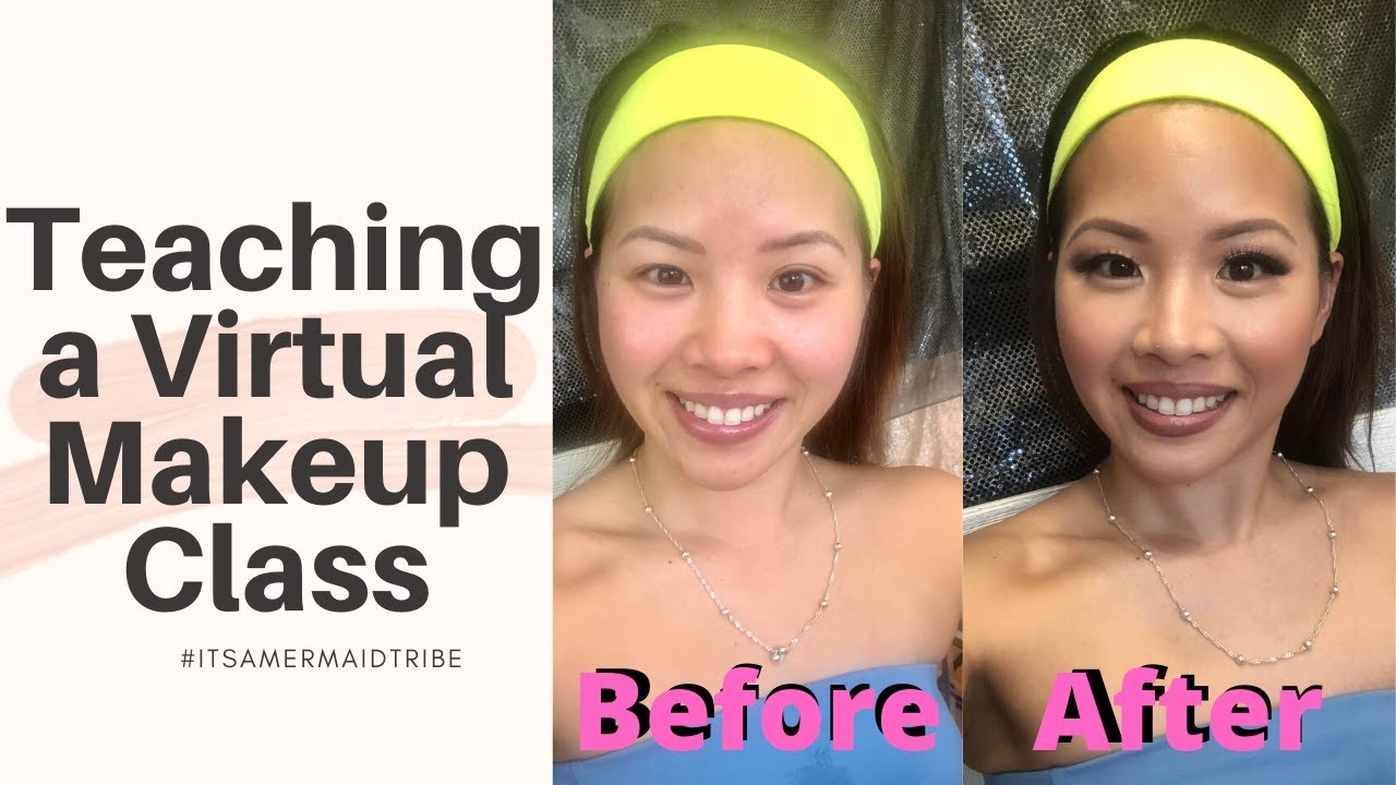 Teaching My Virtual Makeup Class | My experience | BeautyLyn - YouTube