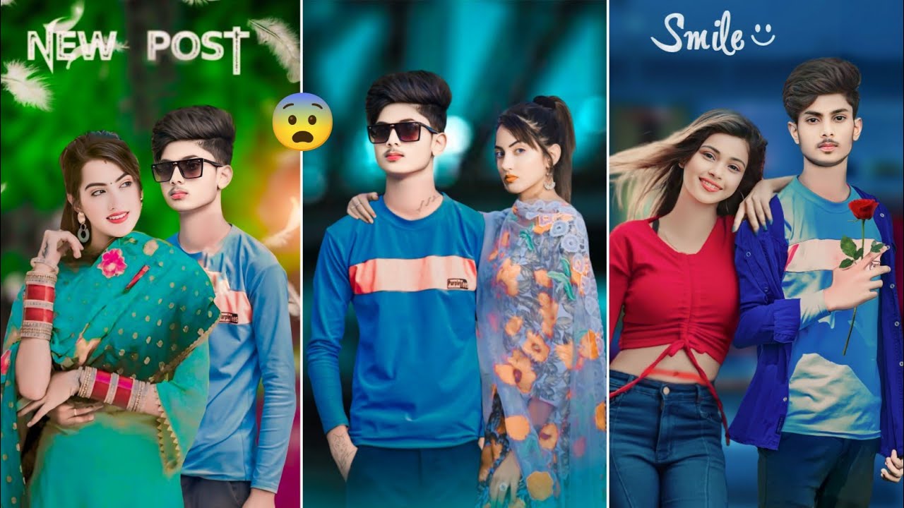 How to Girl ke sath photo editing 😨 Ladki ke sath ladka ke photo ...