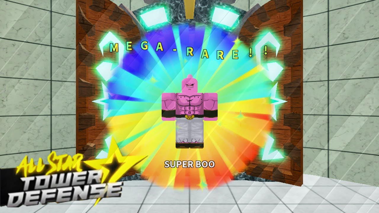 SHOWCASE do KID BUU 5 ESTRELAS do ALL STAR TOWER DEFENSE do ROBLOX ...