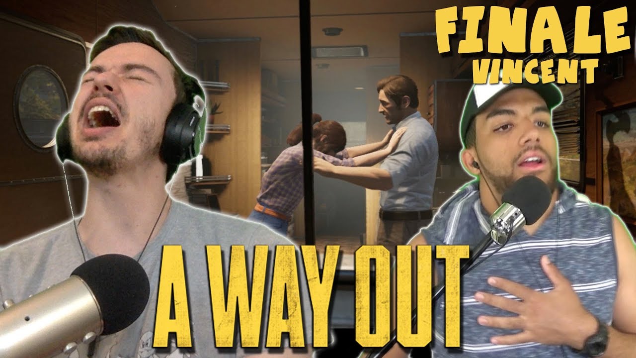 I'M NOT CRYING, YOU ARE! VINCENT ENDING | A Way Out Co-op FINALE w ...