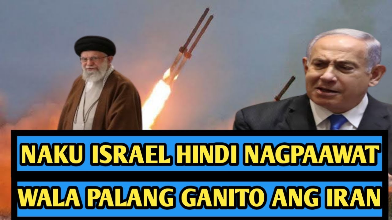 Naku ano itong ginawa ng Isr@el?Iran kinakabahan - YouTube