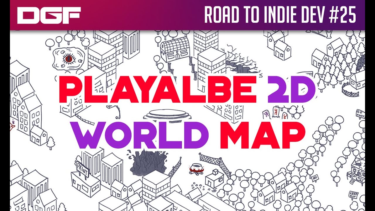 2D Level out of a Pre drawn Image [Road to Indie Dev #25] - YouTube