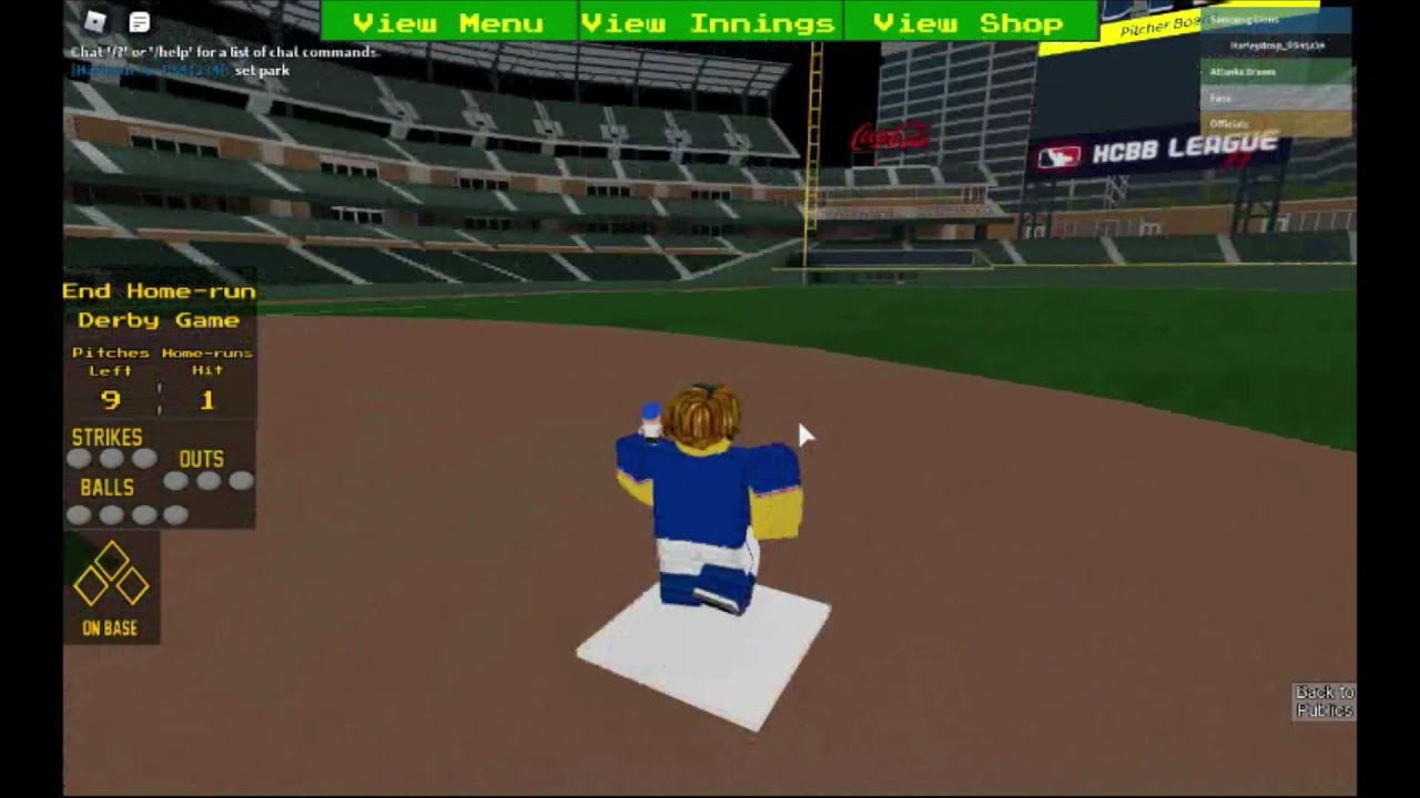Atlanta Braves Home Run #3! (Roblox HCBB 9v9) - YouTube