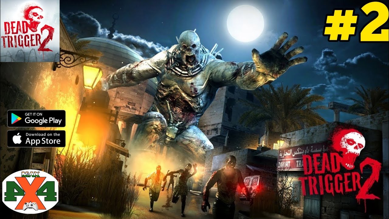 DEAD TARGET 2 GAMEPLAY WALKTHROUGH | DEAD TRIGGER 2 ZOMBIE FIGHTING ...