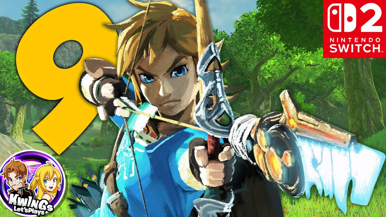 Zelda Breath of the Wild 4K The Master Sword! (Switch 2) LOZ Botw Part 9 - YouTube
