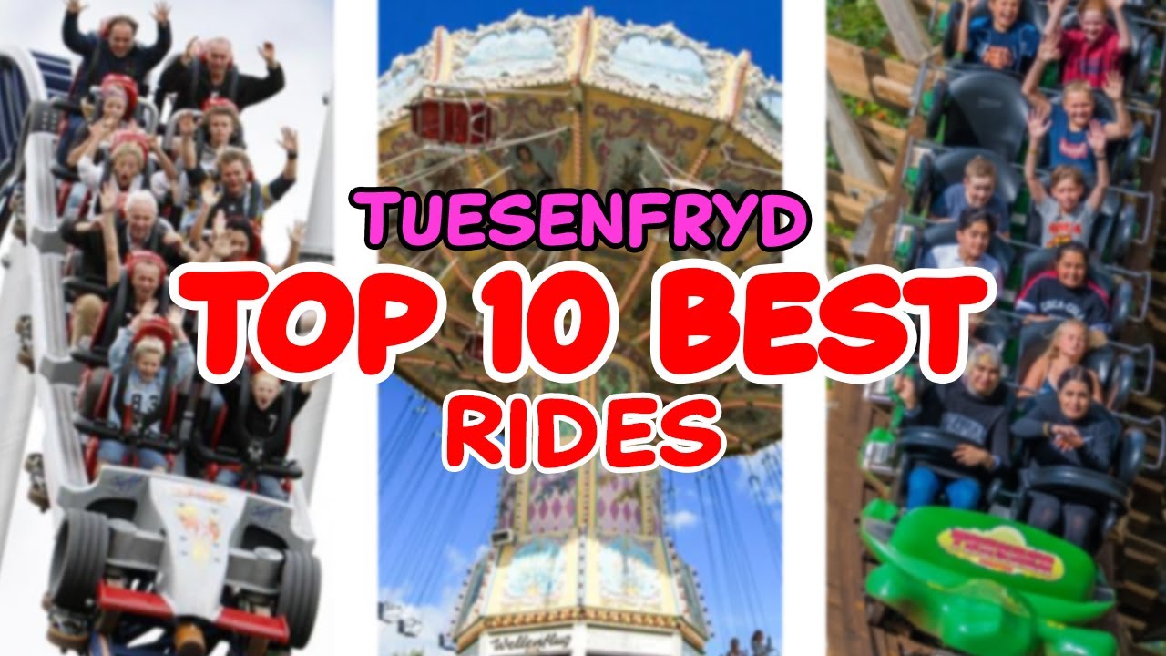 Top 10 rides at Tusenfryd - Vinterbro, Norway | 2022 - YouTube