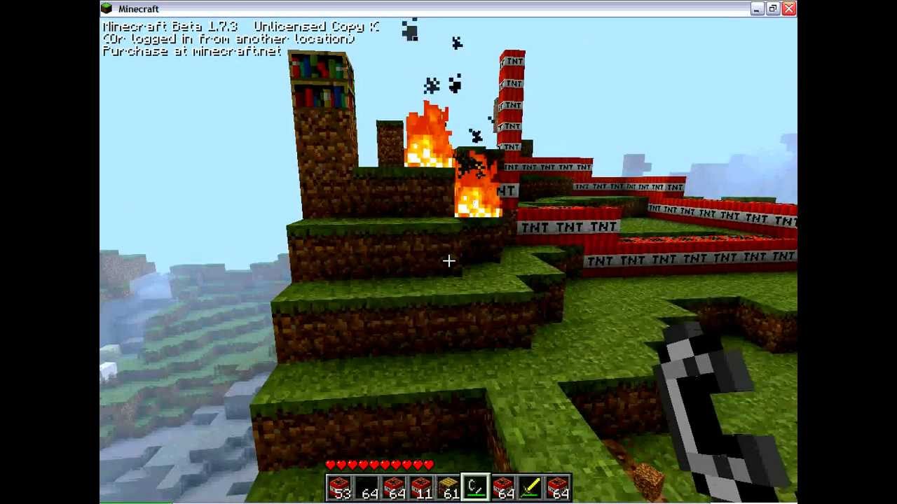 Mega Explosão Minecraft - YouTube