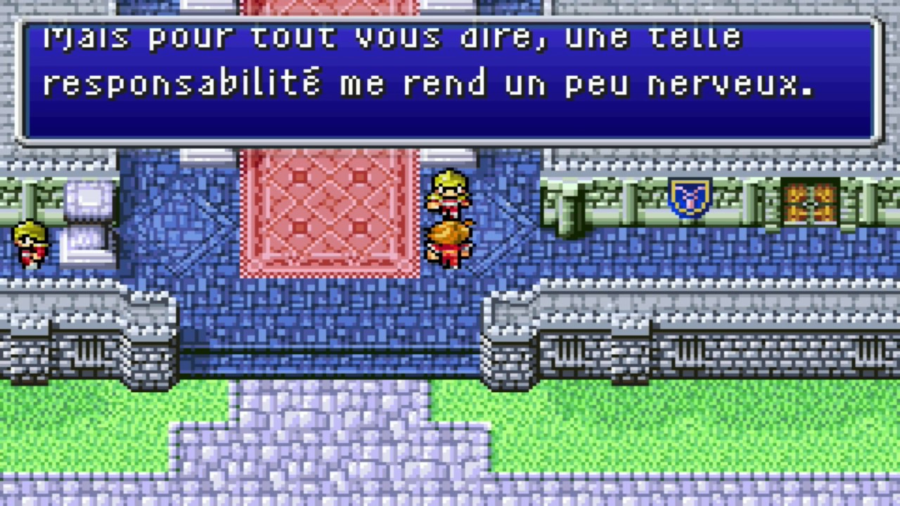 007 Walkthrough FR l Final Fantasy 1 l Visite du Chateau de Cornélia ...