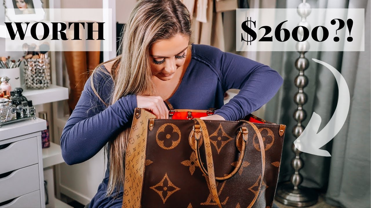 LOUIS VUITTON GIANT MONOGRAM ON THE GO TOTE REVIEW (IS IT WORTH IT ...