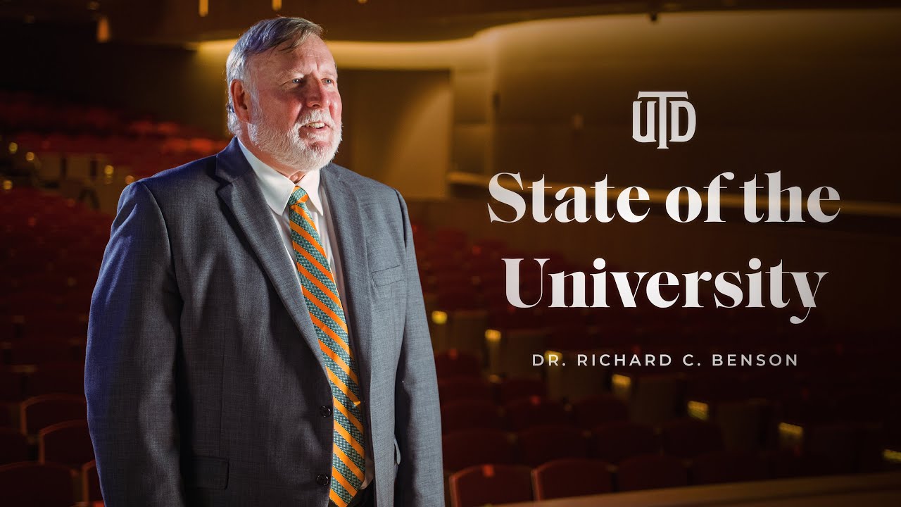 UT Dallas President Richard C. Benson | 2020 State of the University ...