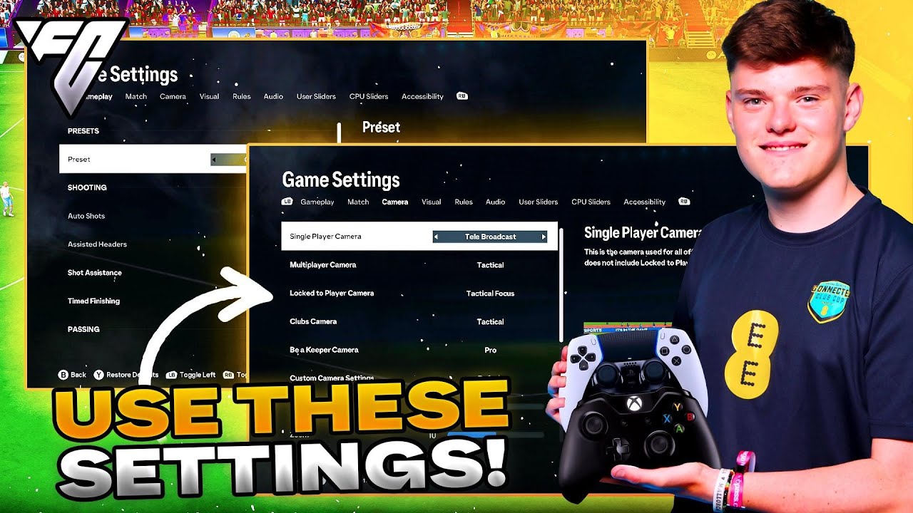 THE ONLY PRO CAMERA AND CONTROLLER SETTINGS VIDEO YOU NEED TO WATCH IN ...