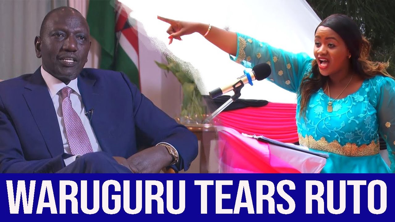 Fearless Waruguru's Hot message Shake Ruto - YouTube