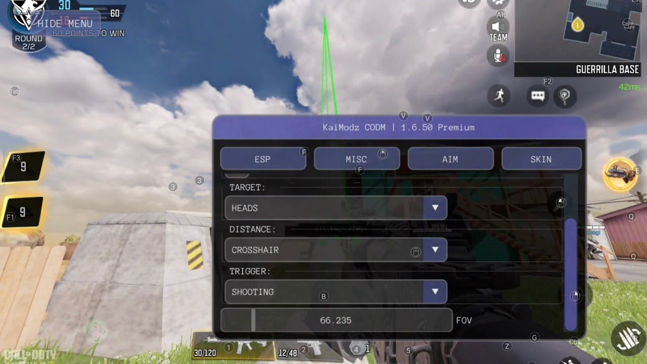 CALL OF DUTY GARENA AND GLOBAL MOD MENU WALLHACK/AIMBOT. 2025 - YouTube