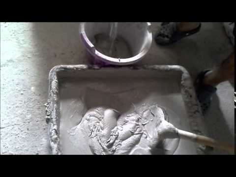 Como aplicar pulido a una pared de bloque - YouTube