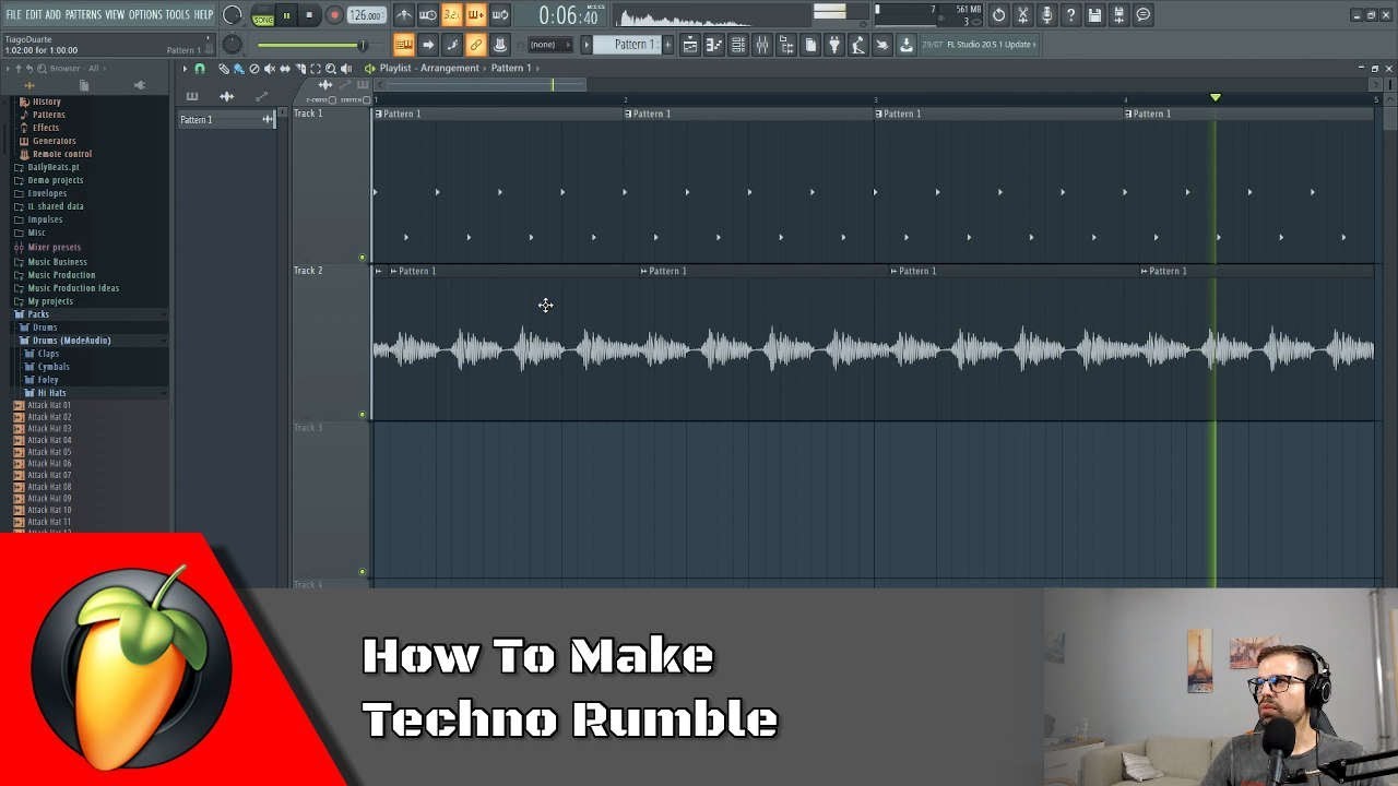 How To Make Techno Rumble | FL Studio Tutorial - YouTube