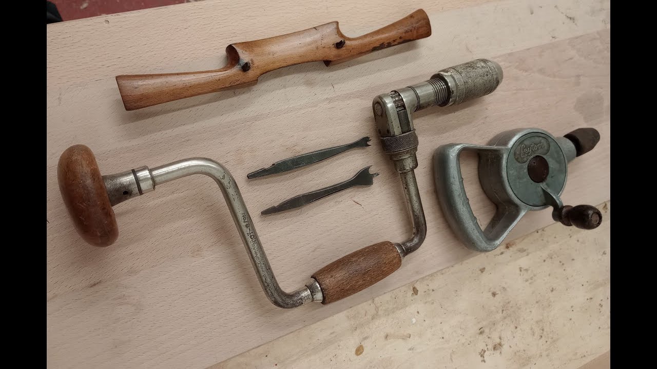 Interesting old tools from British antique centre. Sharpening ...