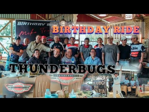 BIRTHDAY RIDE, THUNDERBUGS MOTORCYCLE CLUB,WOW SANAOL BIGBIKE at KUBO ...
